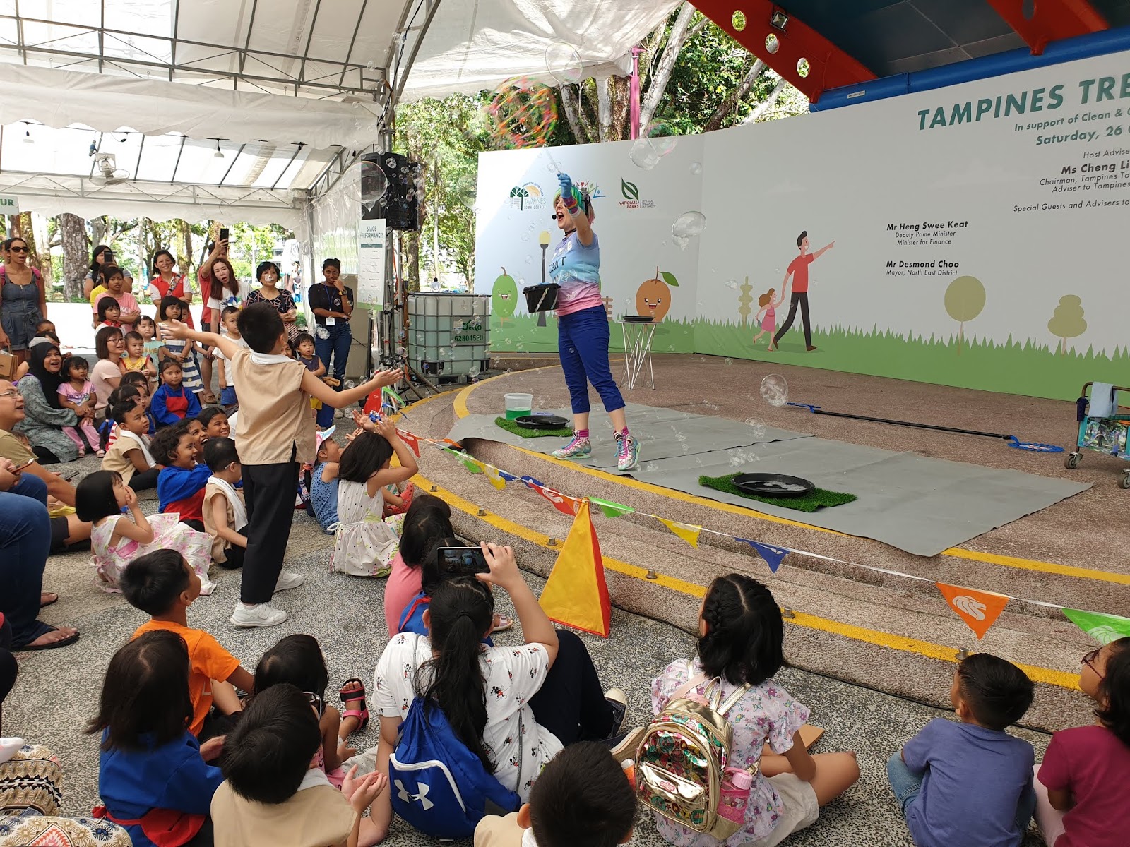 Tampines Tree Planting Carnival 2019 – Emcee Richard Style