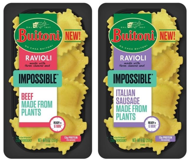 Buitoni Debuts New Ravioli Filled with Impossible Plant-Based Meat