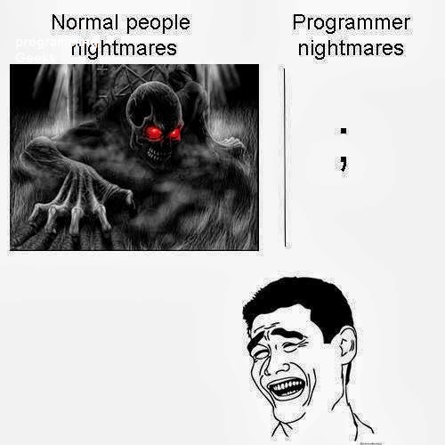 programmer nightmares | Geeks