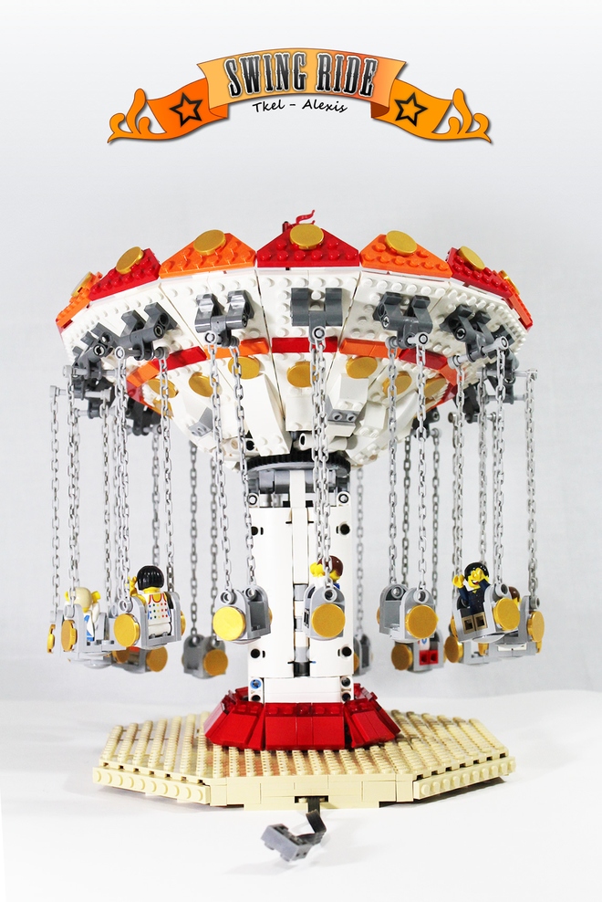 All Day Bricks: Swing Ride LEGO Ideas Project Review