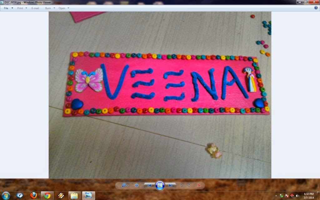 Crafts: ASK CRAFT - handmade name boards ,wooden pen stand , handmade ...