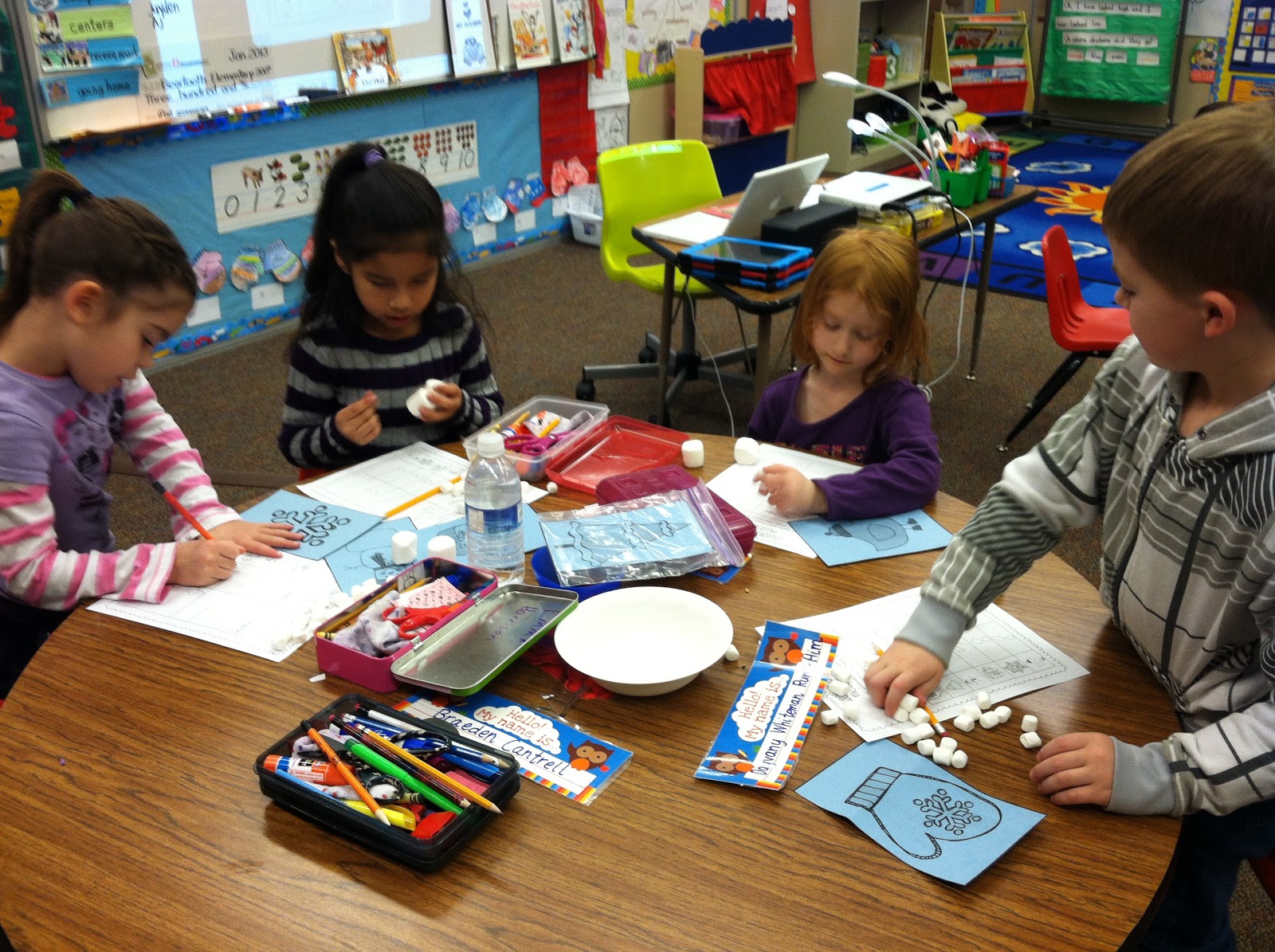 Happy Teaching & Happy Tech-ing!: Marshmallow Measuring