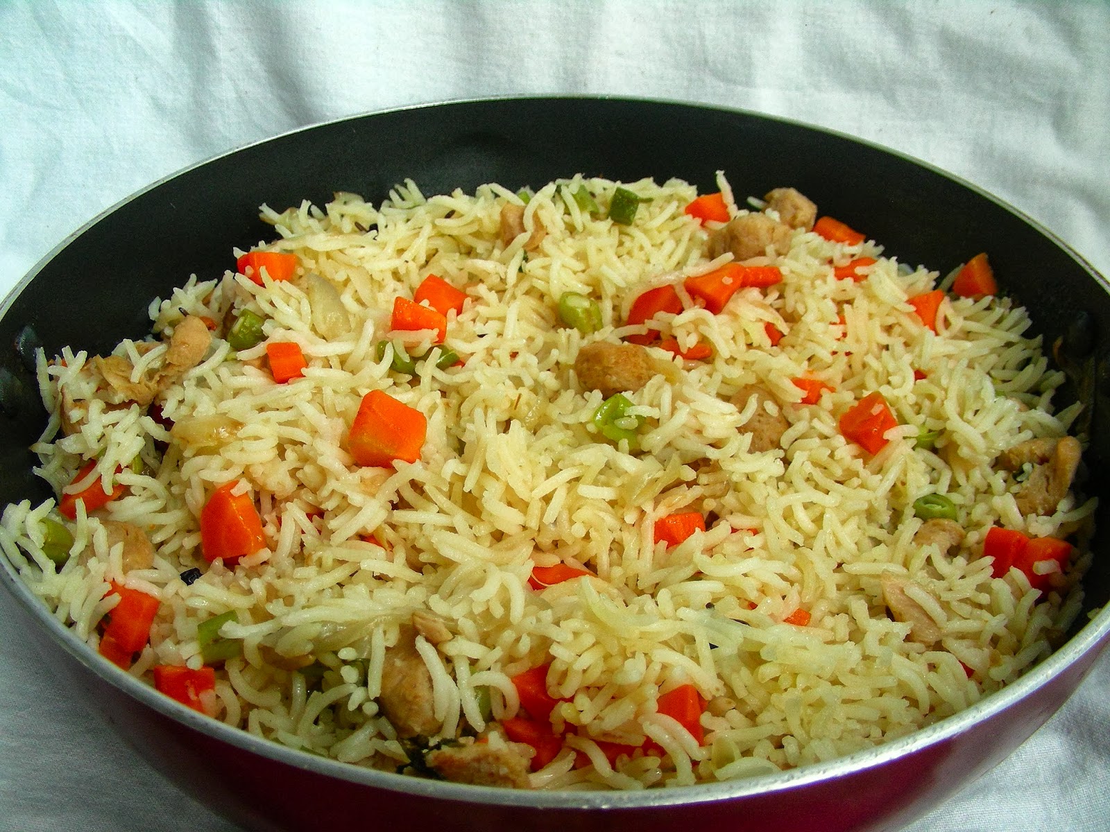 Nimmy's Kitchen: Vegetable Pulav (for beginners)