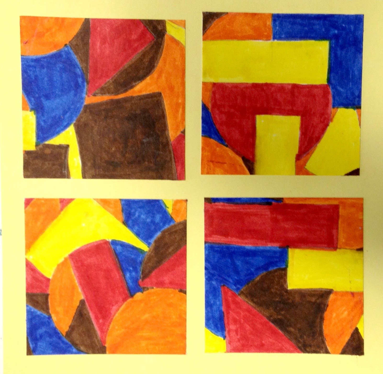 Art With Aubrey: Sonia Delaunay inspired