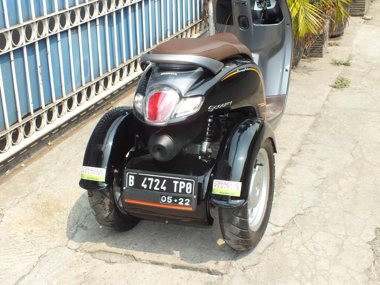 Oracle Modification Concept: HONDA SCOOPY NEW RODA TIGA Pesanan Pak ...