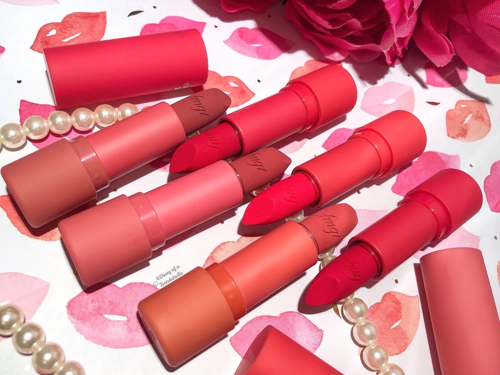 Diary of a Trendaholic : The Face Shop Rouge Powder Matte Lipstick ...