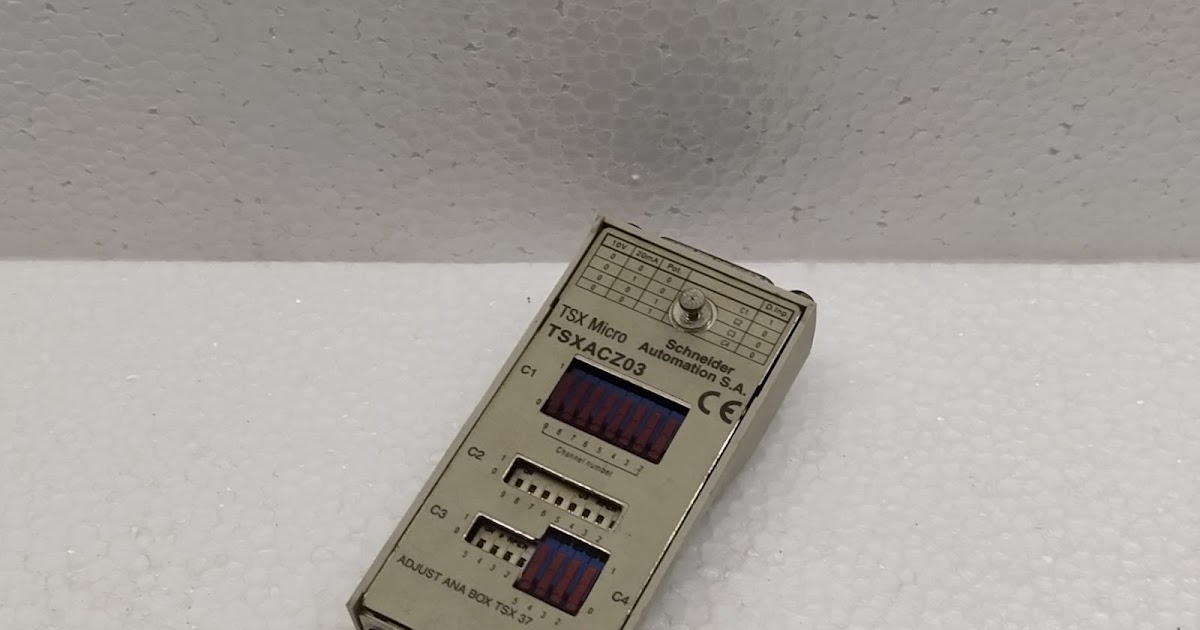 SCHNEIDER AUTOMATION TSX MICRO TSXACZ03 COUNTER MODULE
