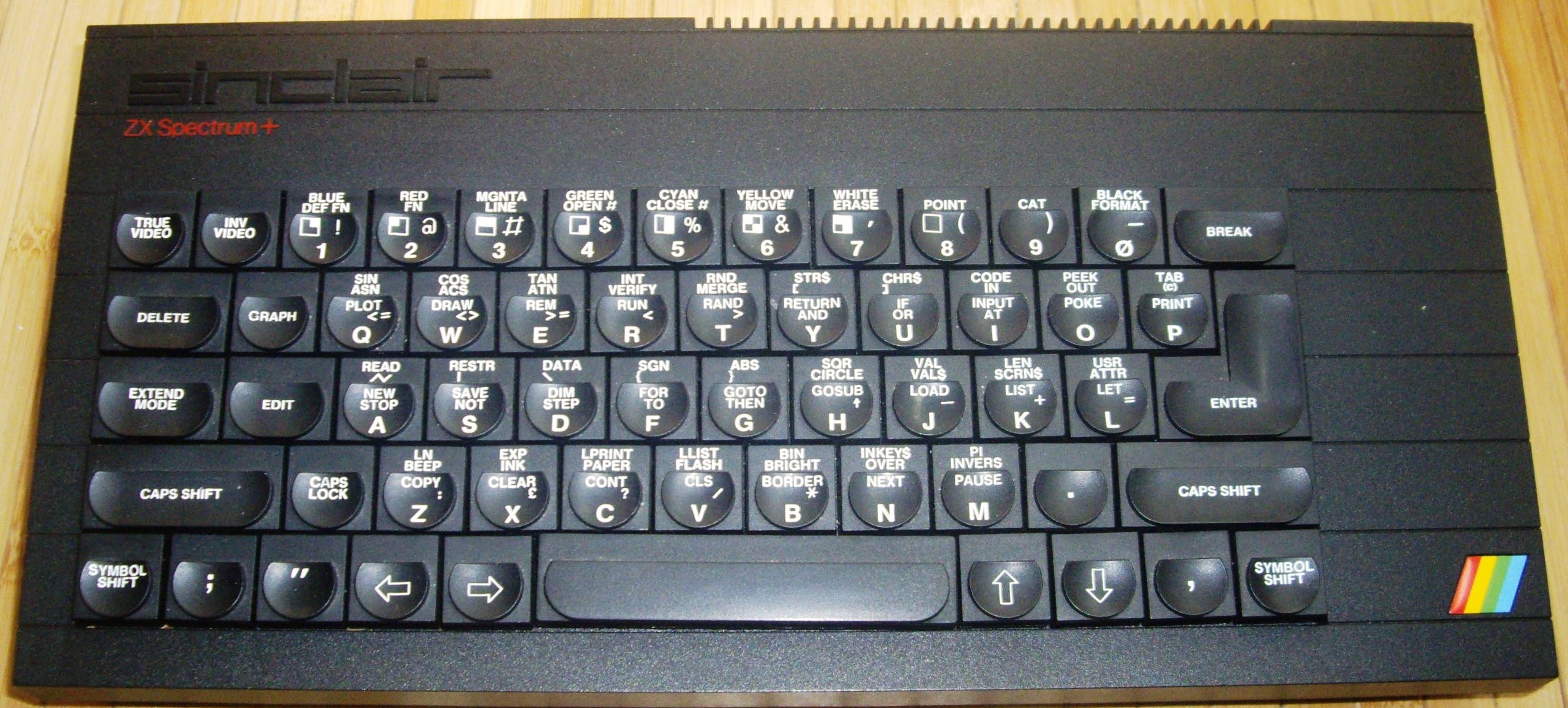 Retro Ordenadores Orty: Sinclair ZX Spectrum Plus (1984) (revisión 6A ...