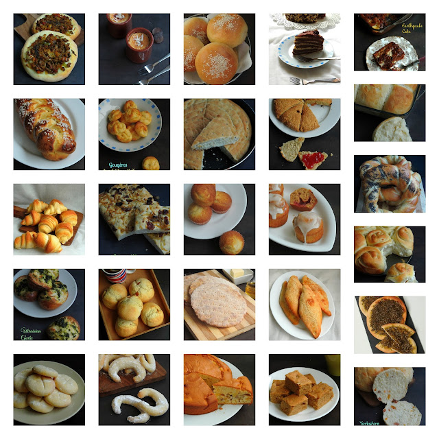 Priya's Versatile Recipes: Recap - 26 days of A-Z Baking Around The World