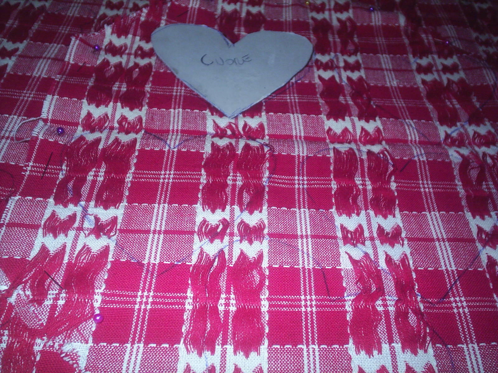 Con un filo colorato: Idea per Natale: cuoricini ed orsetti di stoffa a ...