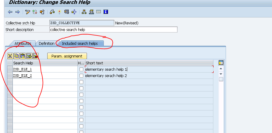 SAP TECH: Collective Search Help