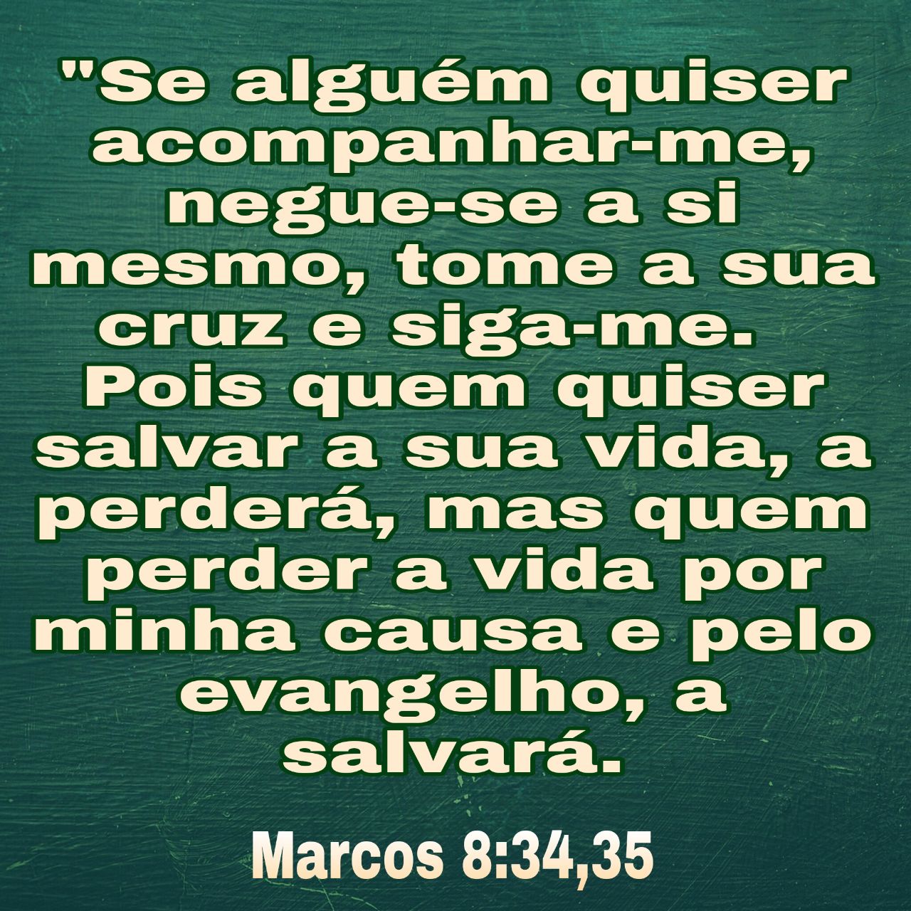 Palavra Eficaz : Caminho para a nossa salvação - Marcos 8