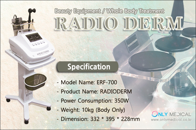 Only Medical 온리메디칼: Only Medical Beauty equipment - Radioderm (made in ...