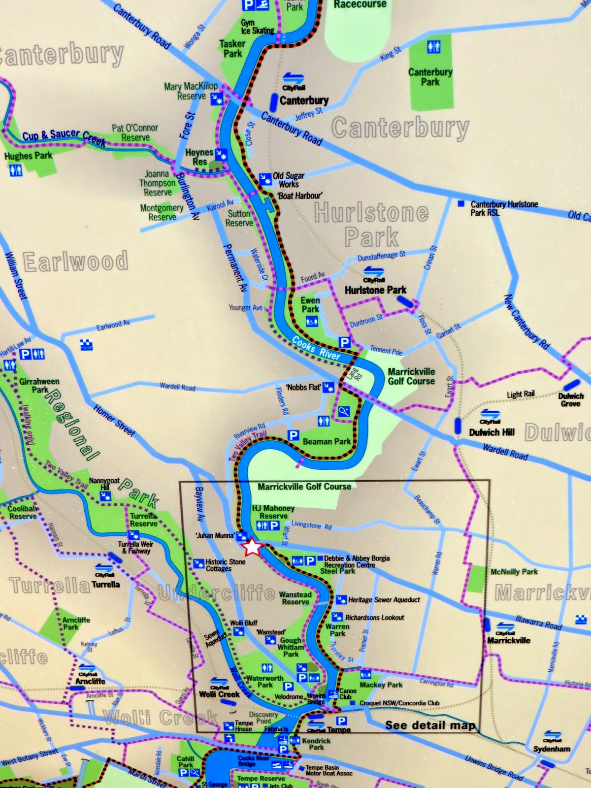 Ray's Retirement: Sydney - walking further west along the Cooks River