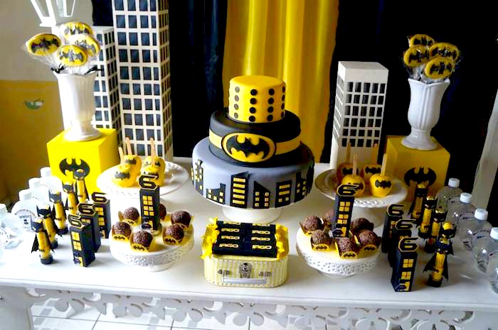 30 ideas para fiesta temática de Batman DIY | Manualidades