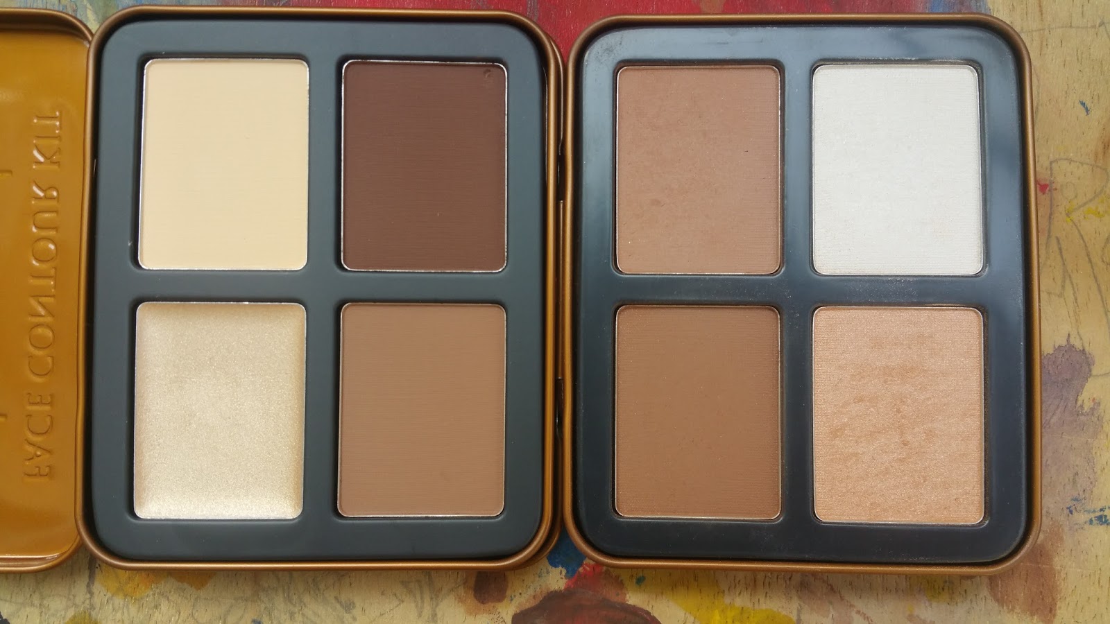 COMPARISON: LUSCIOUS COSMETICS FACE CONTOUR KIT MATTE DRAMA VS ...