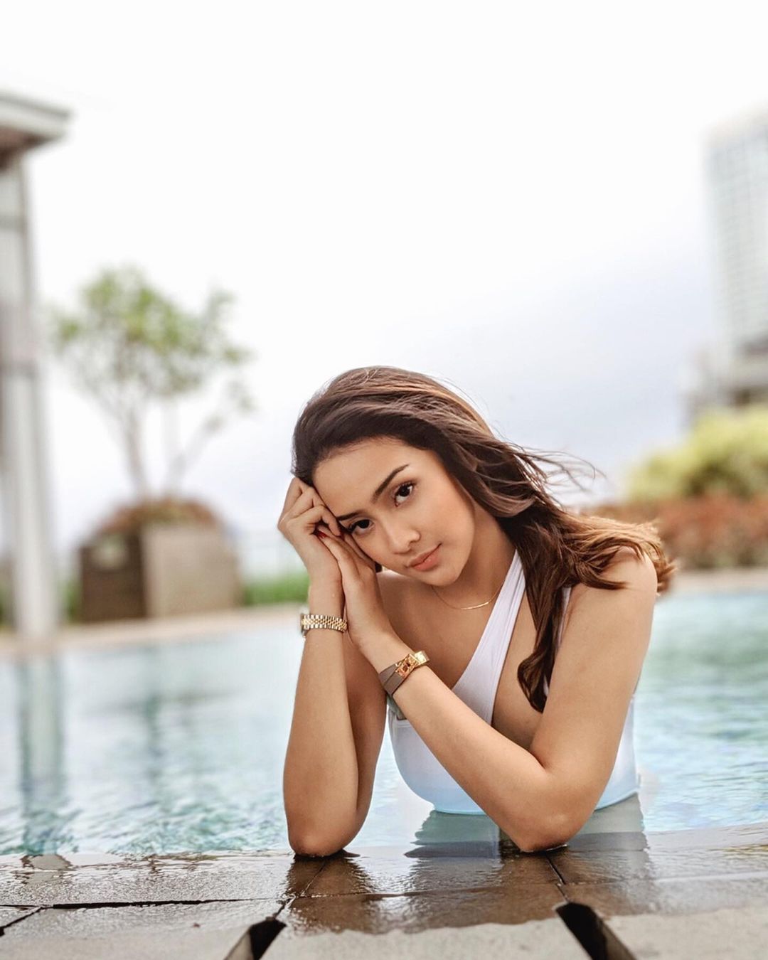 37 Foto Anya Geraldine Cantik dan Seksi Pakai Bikini