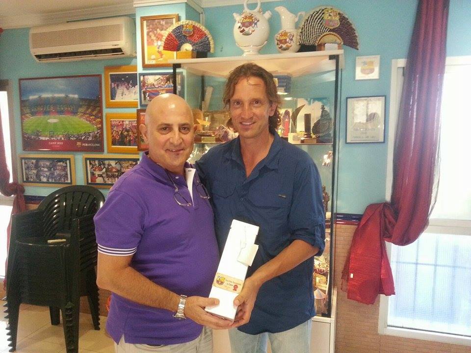FRANCESC COS EN NUESTRA SEDE ~ GRAN PEÑA BARCELONISTA DE CEUTA