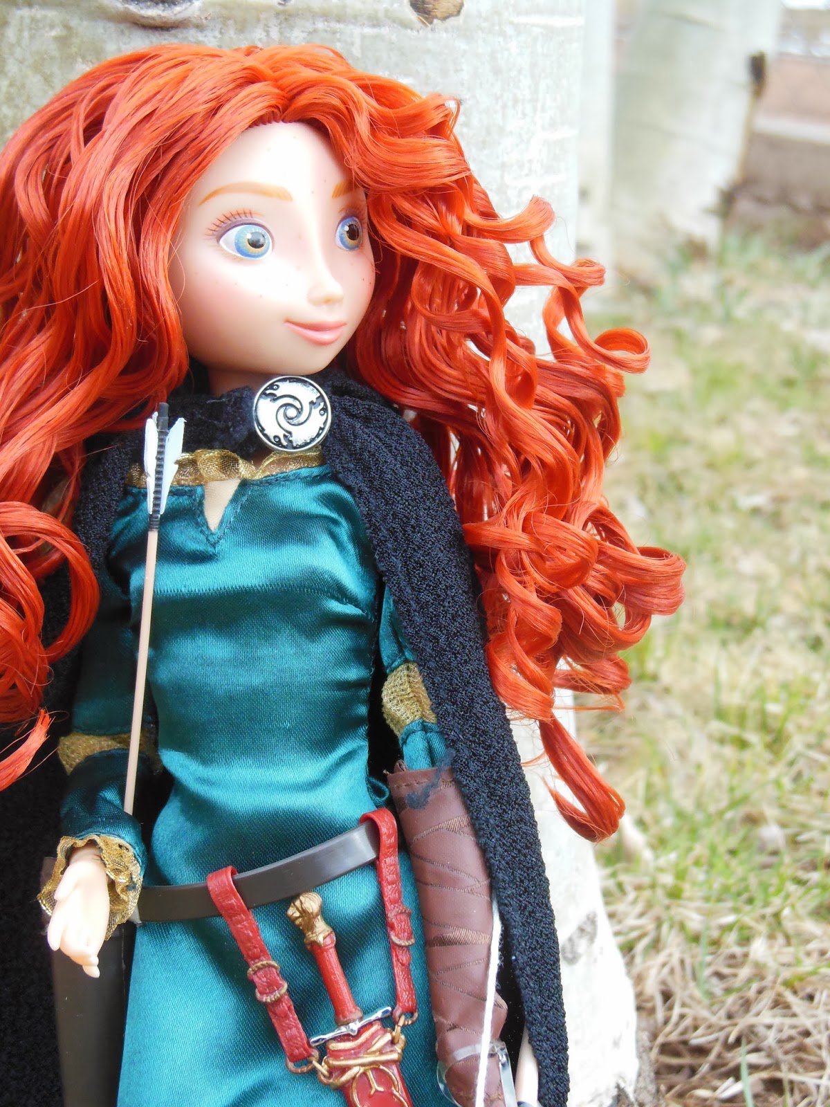 Saige's Locket: Disney Store 12" Classic Merida Doll