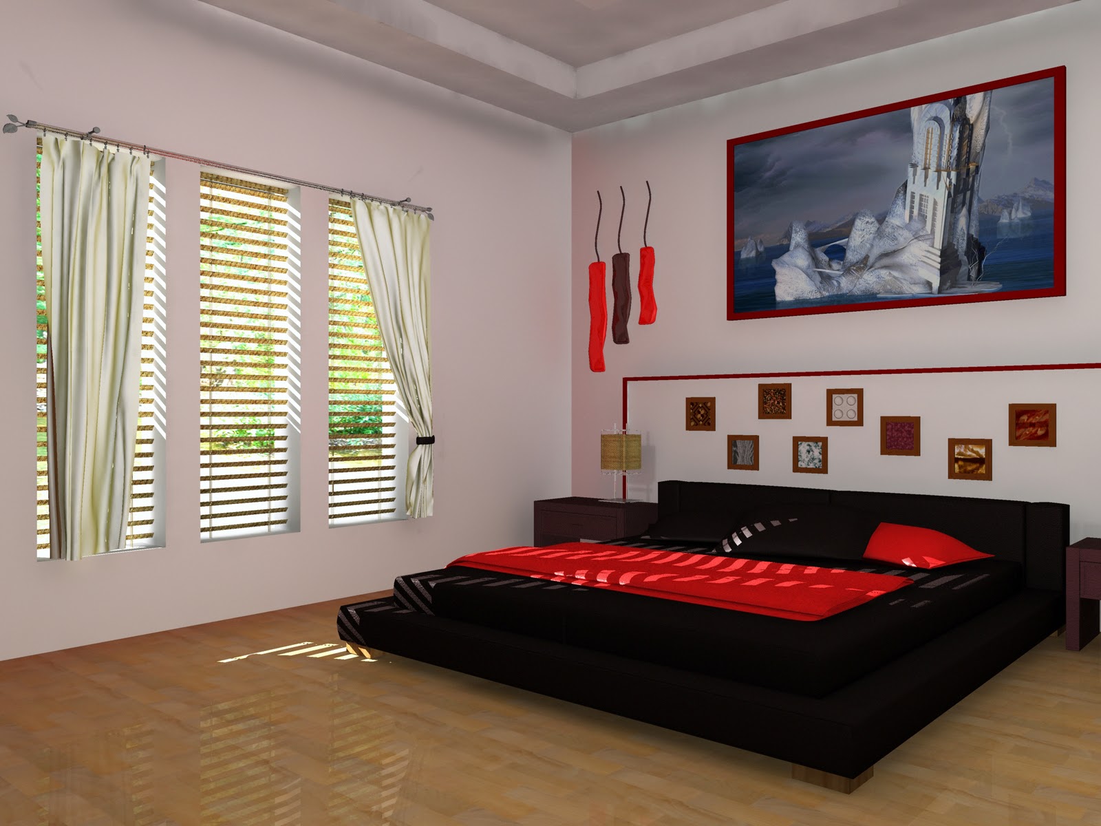 Welcome to 3D Cad Models: 3d Bedrooms