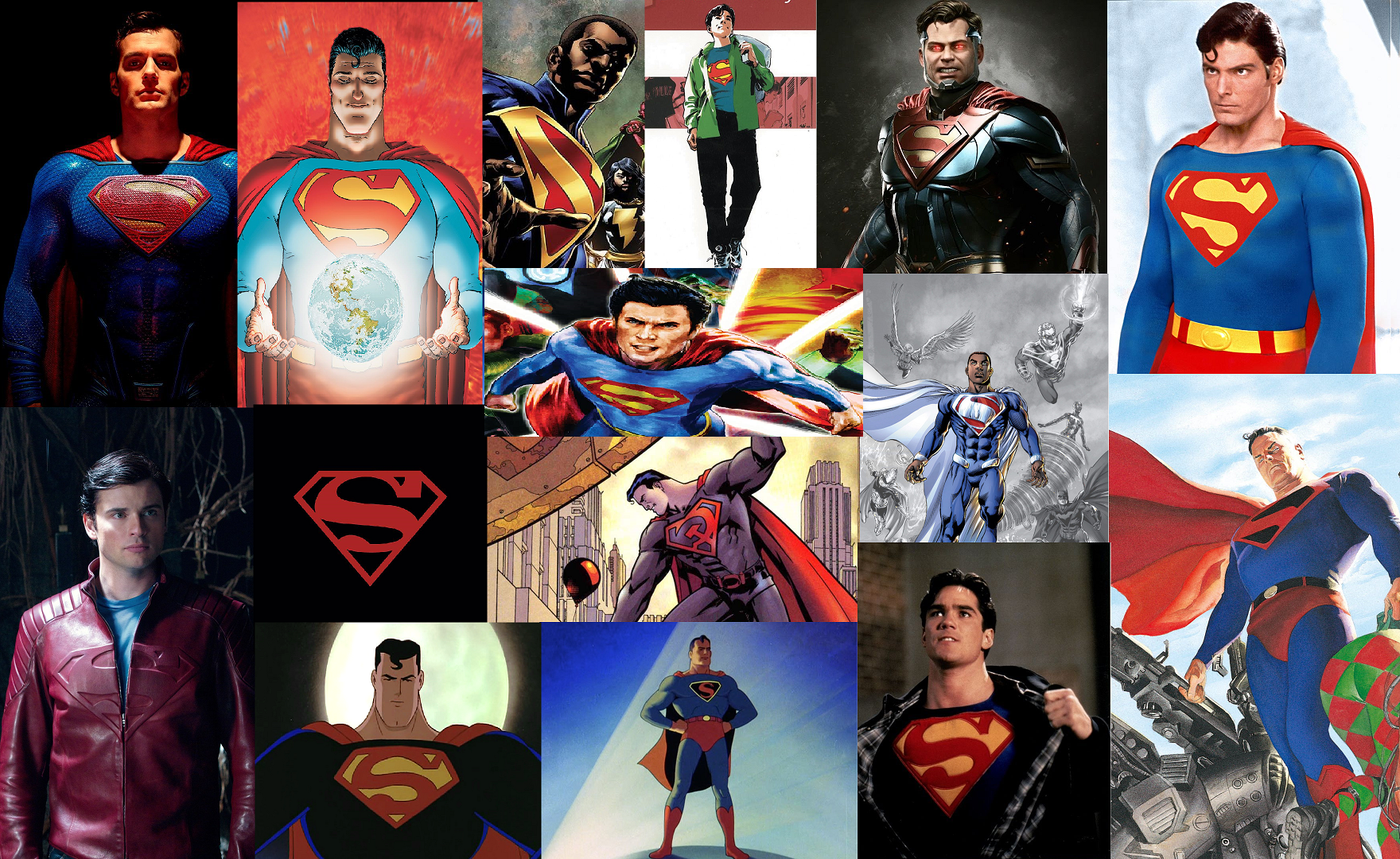 Superman Different Versions