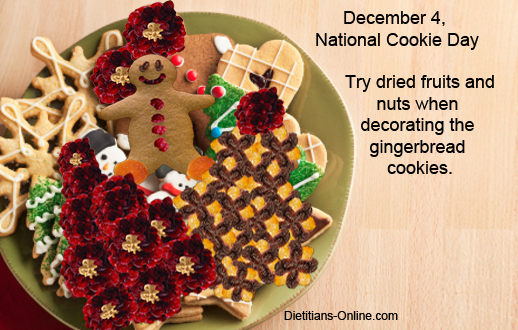 Dietitians Online Blog: December 4, National Cookie Day Healthy Cookie ...