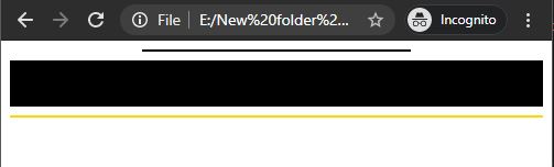 HTML Horizontal Rule