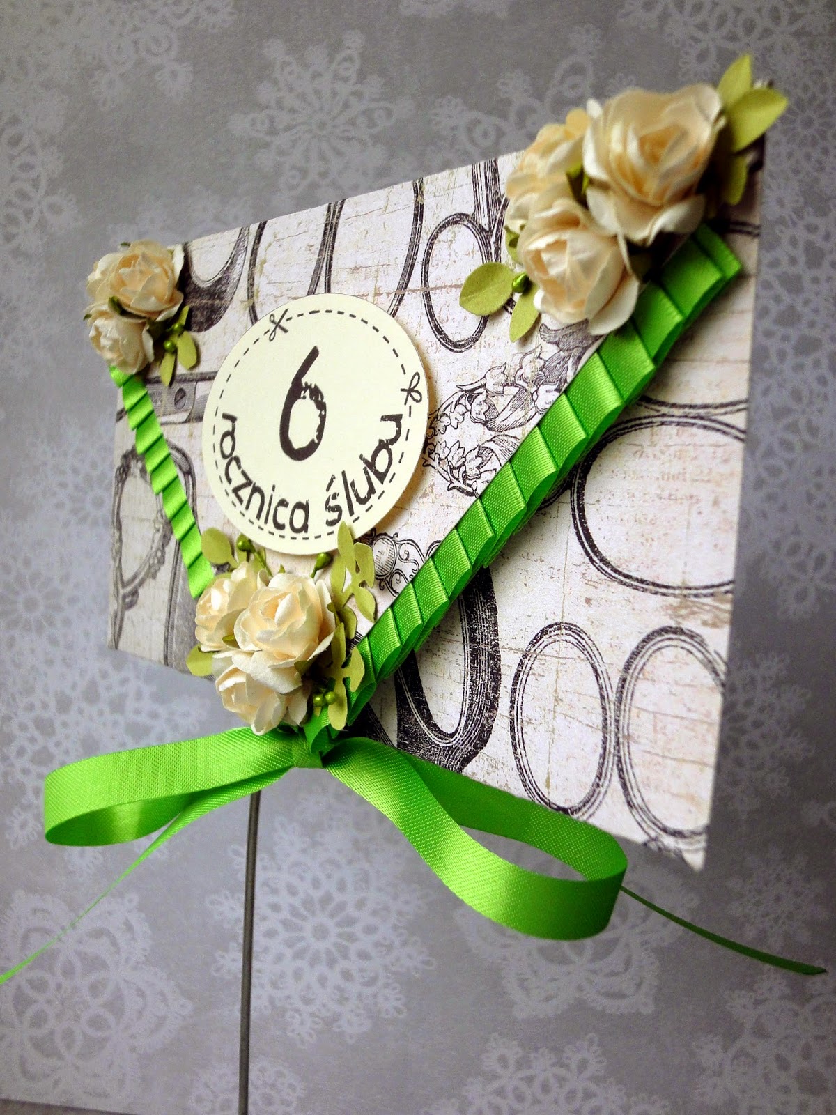 Pani Karteczka: Na 6 rocznicę ślubu