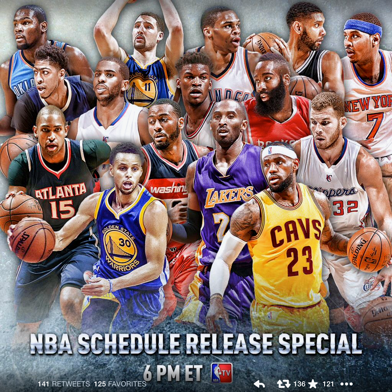 My Swag Was Phenomenal: The 2015-16 NBA Schedule