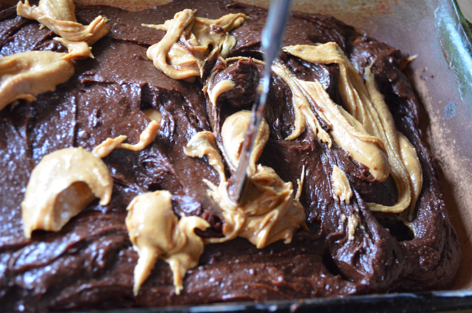 Fudge Brownies With Peanut Butter Swirl | Serena Bakes Simply From Scratch