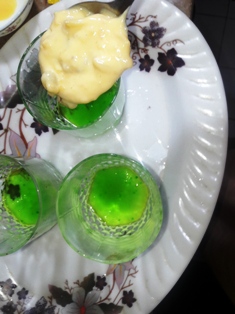 Jello Custard Dessert Recipe - Yummy Traditional