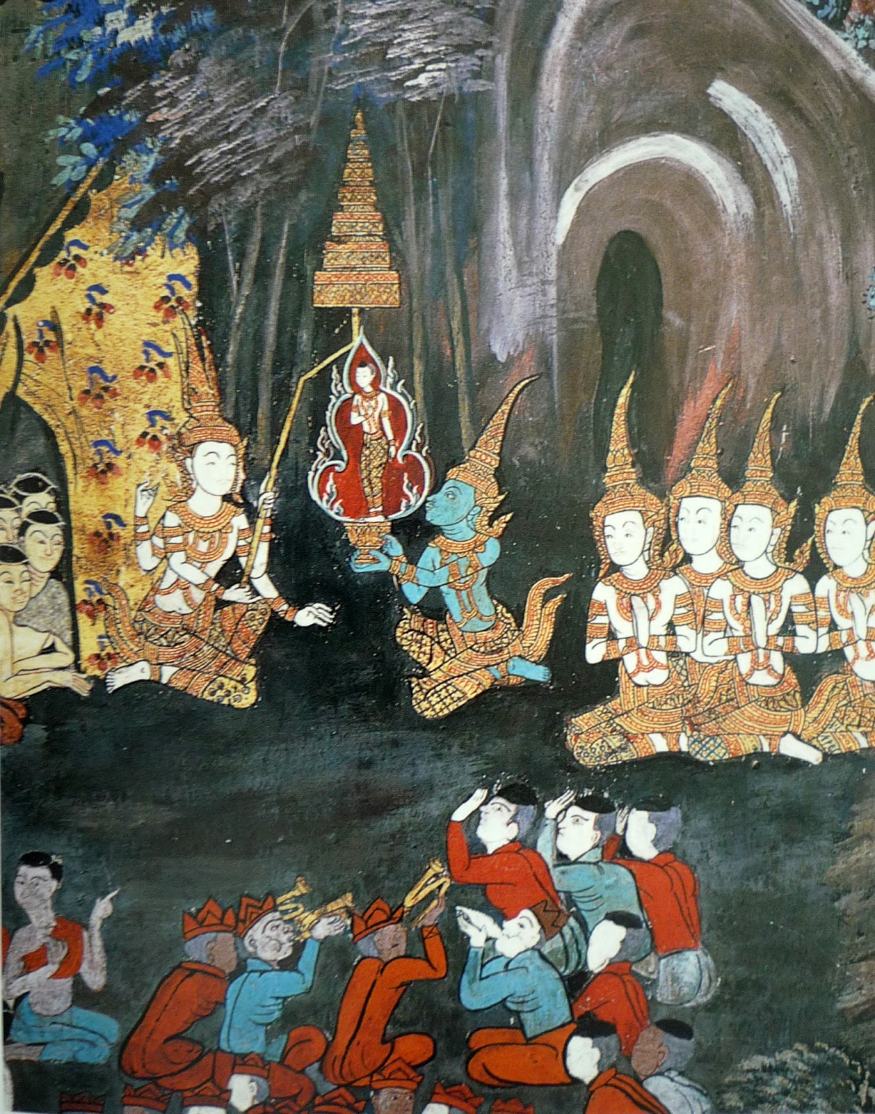 KhmerImagery By Vittorio Roveda: Maya's Dream and Buddha's birth