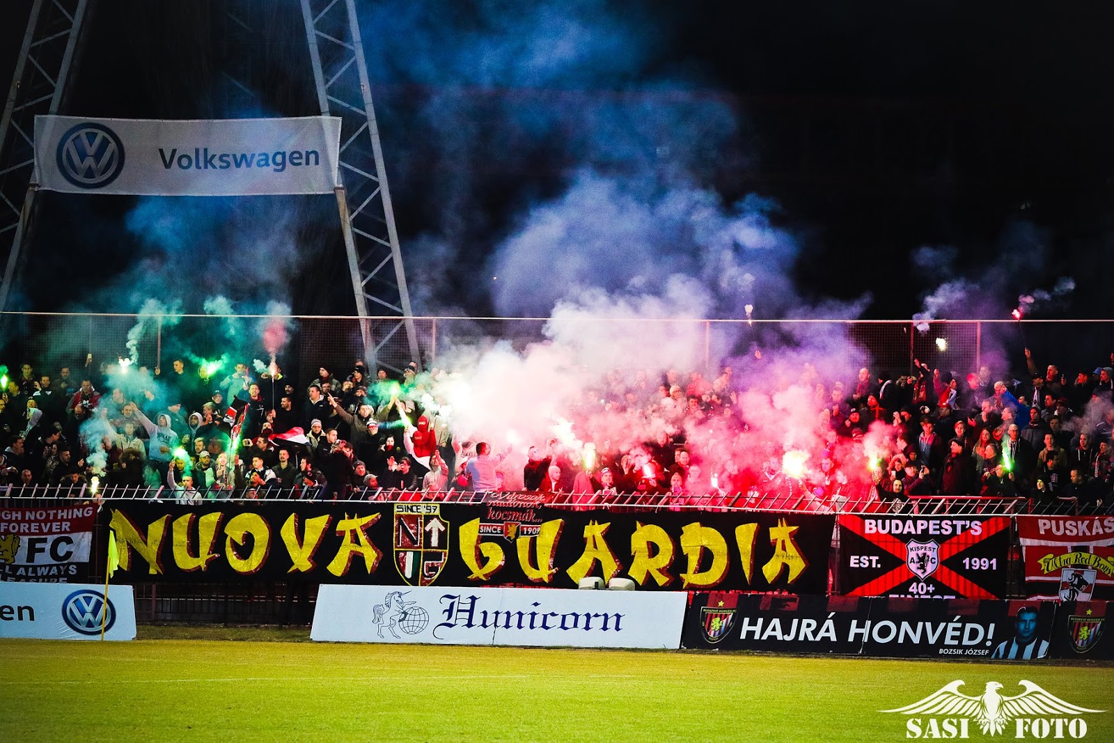 Kispest Bp. Honvéd - Ferencváros 2017.03.01. - Hungarian Ultras