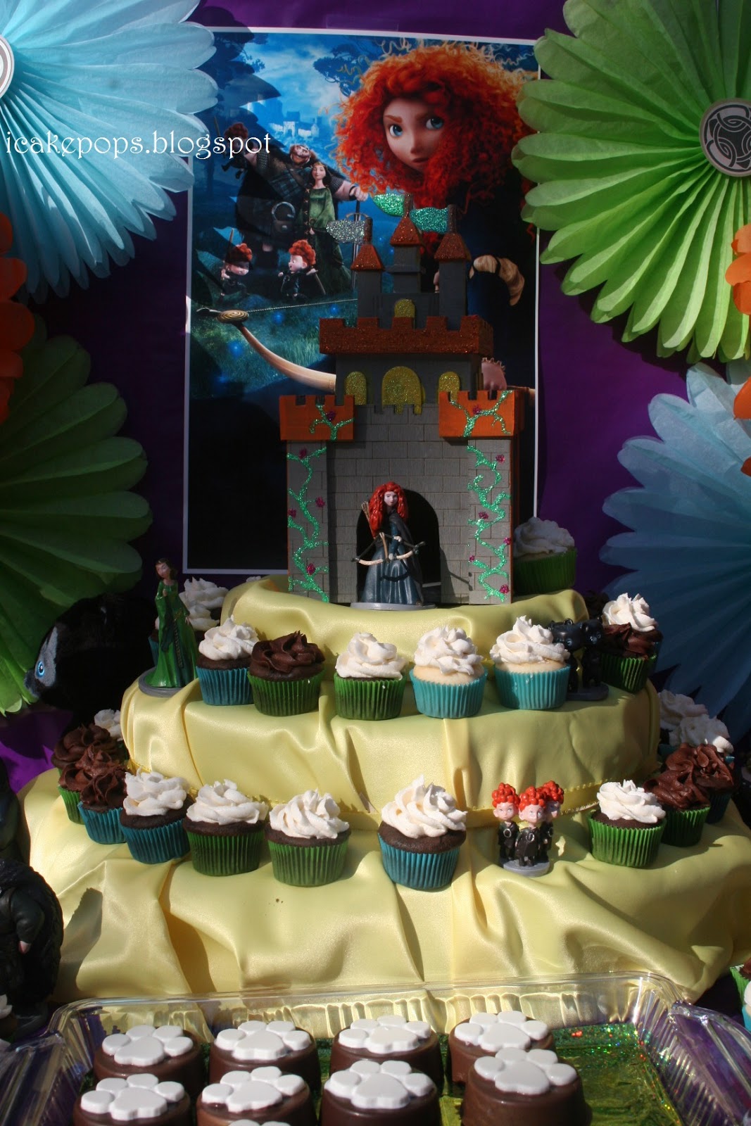 icakepops: Brave themed Birthday Party