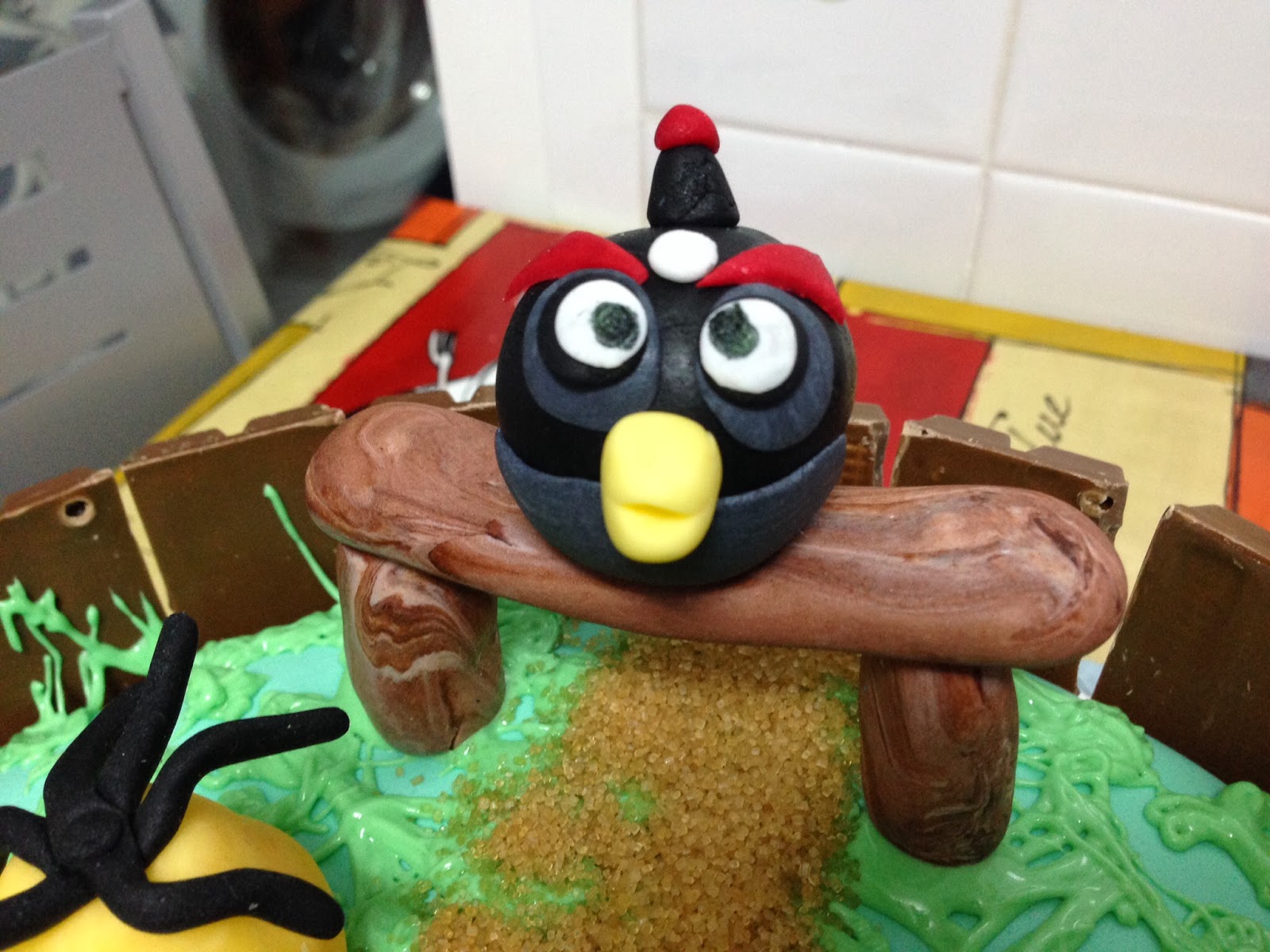 Besos de Azucár y Miel: Tarta angry bird, versión 2.0