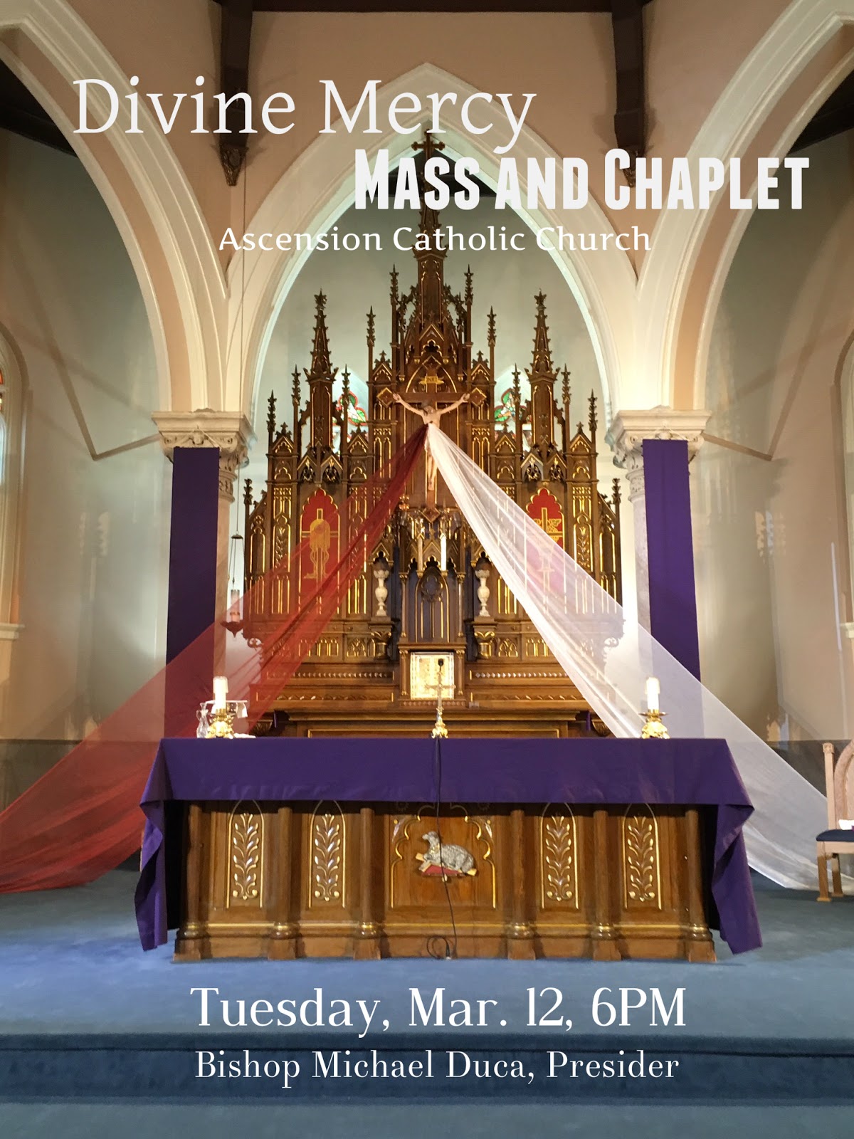 Divine Mercy Novena Mass and Chaplet with Bishop Duca: Tuesday, March ...