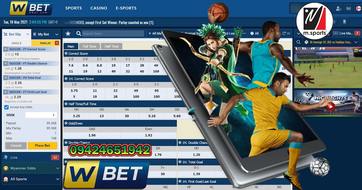 Myanmar Ibet789 Agent Sports Betting, Asian Handicap, Soccer Betting ...