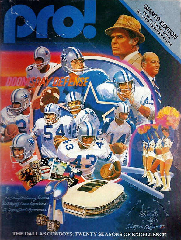Pro Football Journal Presents: NFL Art: 1979 NFL Game Program Art