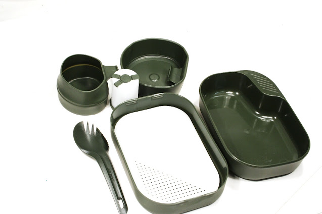 Webbingbabel: Swedish Army Wildo Plastic Mess Kit