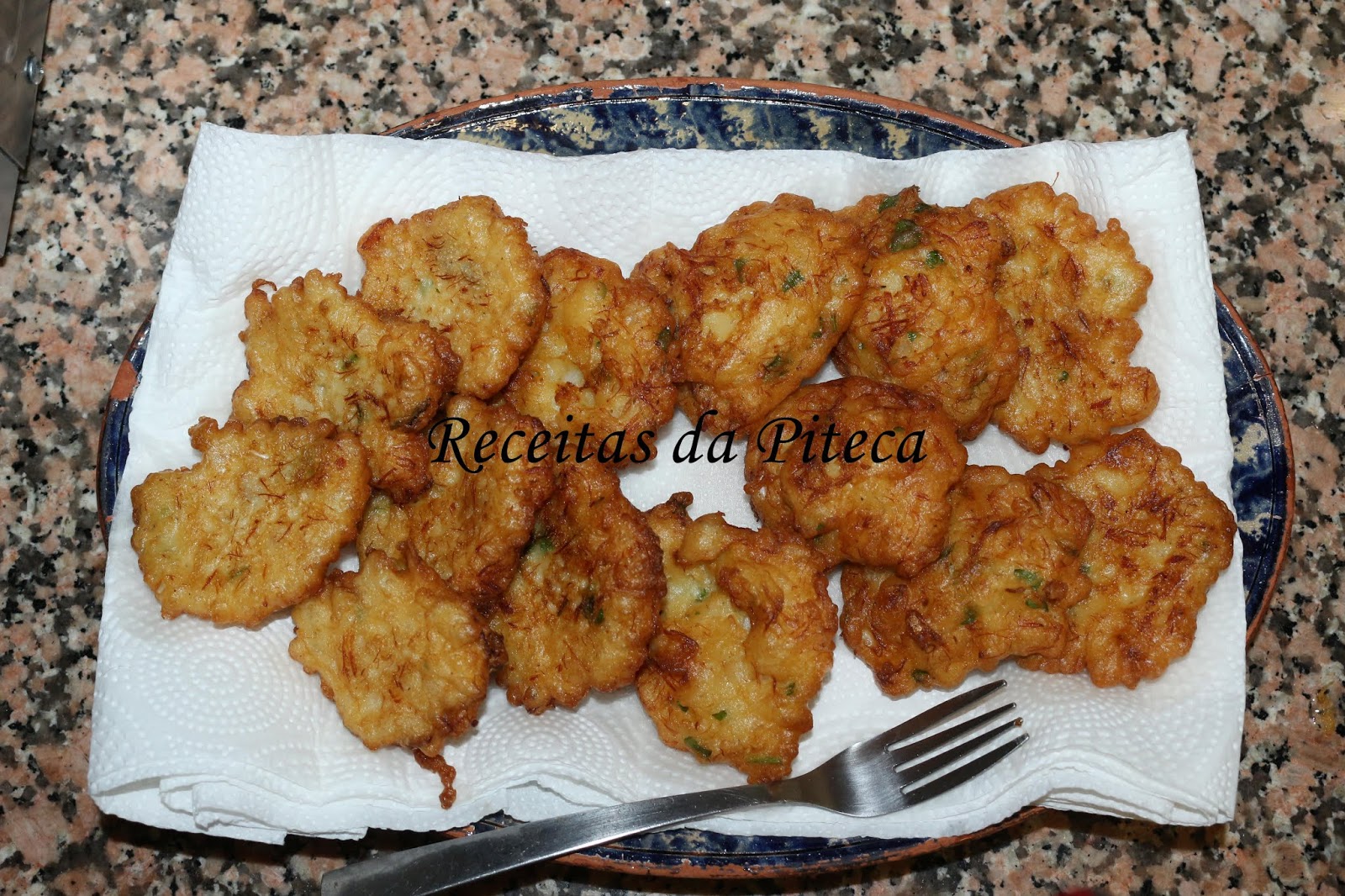 Pataniscas de bacalhau | Receitas da Piteca