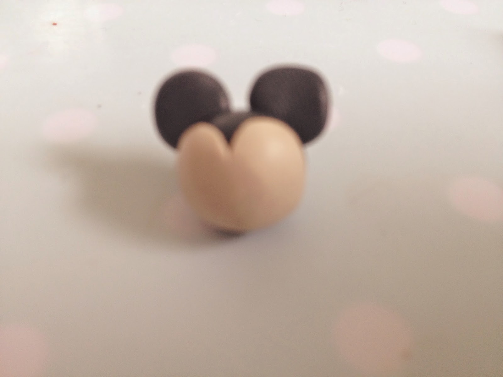 Cute Craftylicious: Minnie Mouse Polymer Clay Tutorial