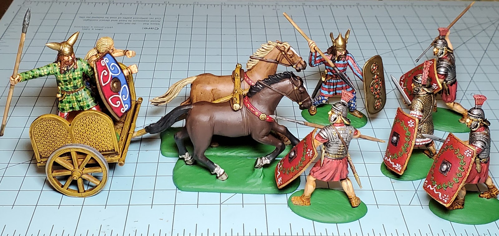 WAB Corner: 60mm Expeditionary Force Celtic Chariot Ready for Romans