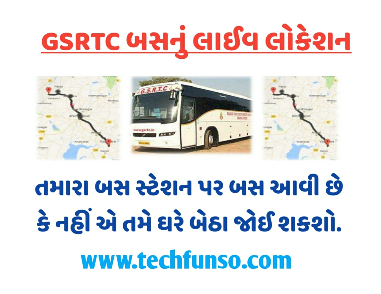 GSRTC Live Real time Bus Traking Rapid Go For Android - Techfunso News