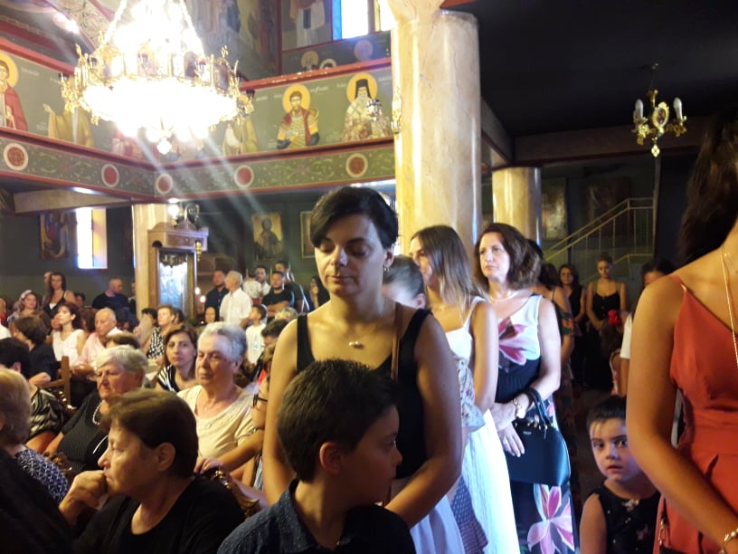 Με την παρουσία πολλών πιστών γιορτάστηκε η ΠΑΝΑΓΙΑ στα ΠΑΛΙΑΜΠΕΛΑ ...