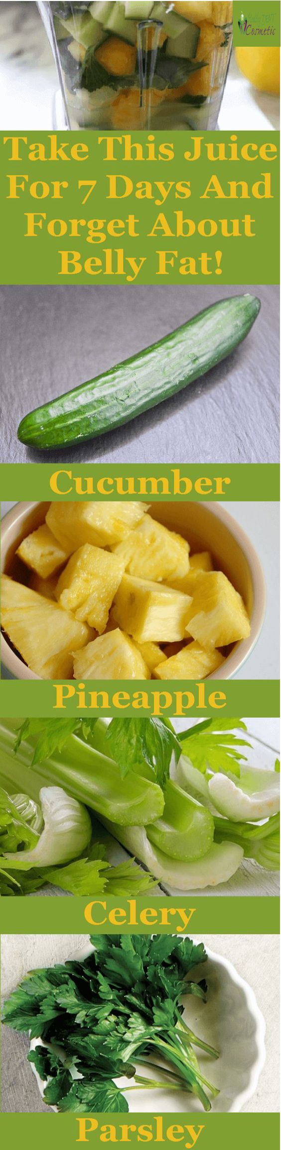 Take This Juice For 7 Days and Forget About Belly Fat