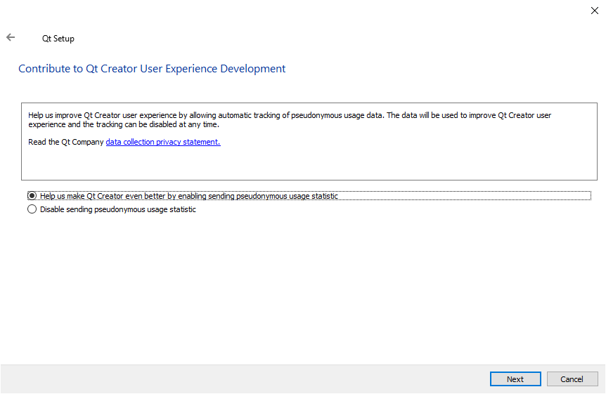 Installing Qt Creator 4.11.x on Windows 10