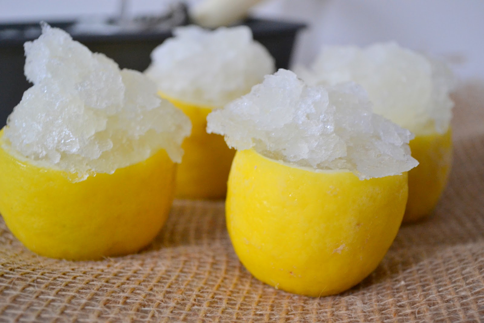 Heart of Gold: Lemon Granita