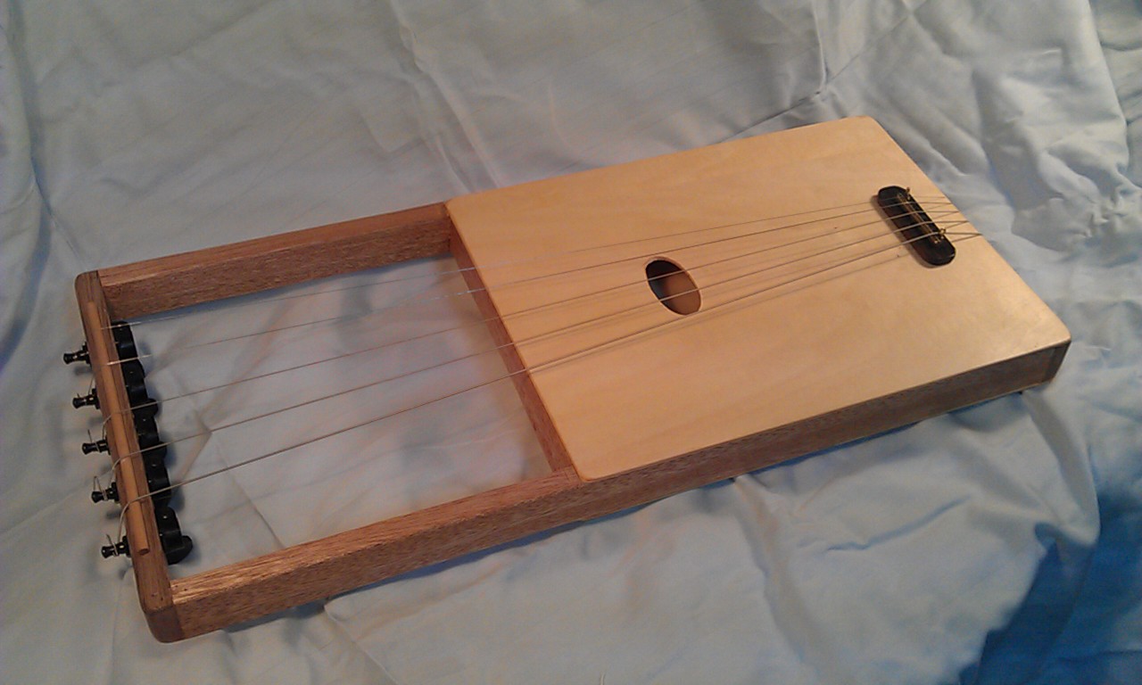 Homemade 5-Stringed Lyre-Homemade Instruments Blog