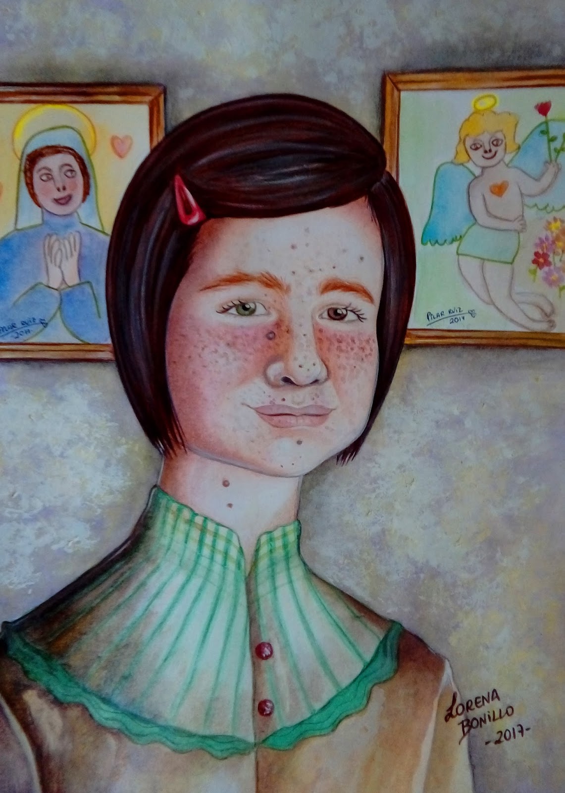 Lorena Bonillo; mis obras: 2017