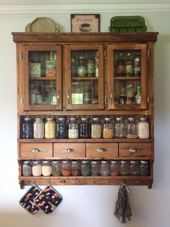 27 Traditional kitchen Storage And Cabinet Ideas With Pantry Built Into ...